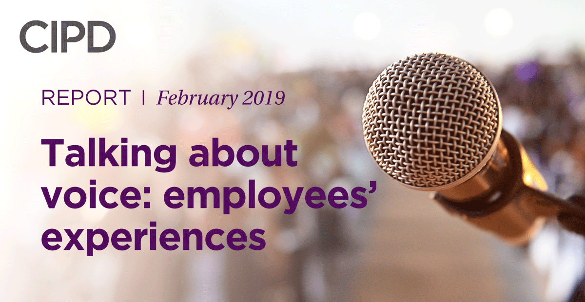 Putting employee voice centre stage - Research - CIPD Blogs - CIPD ...